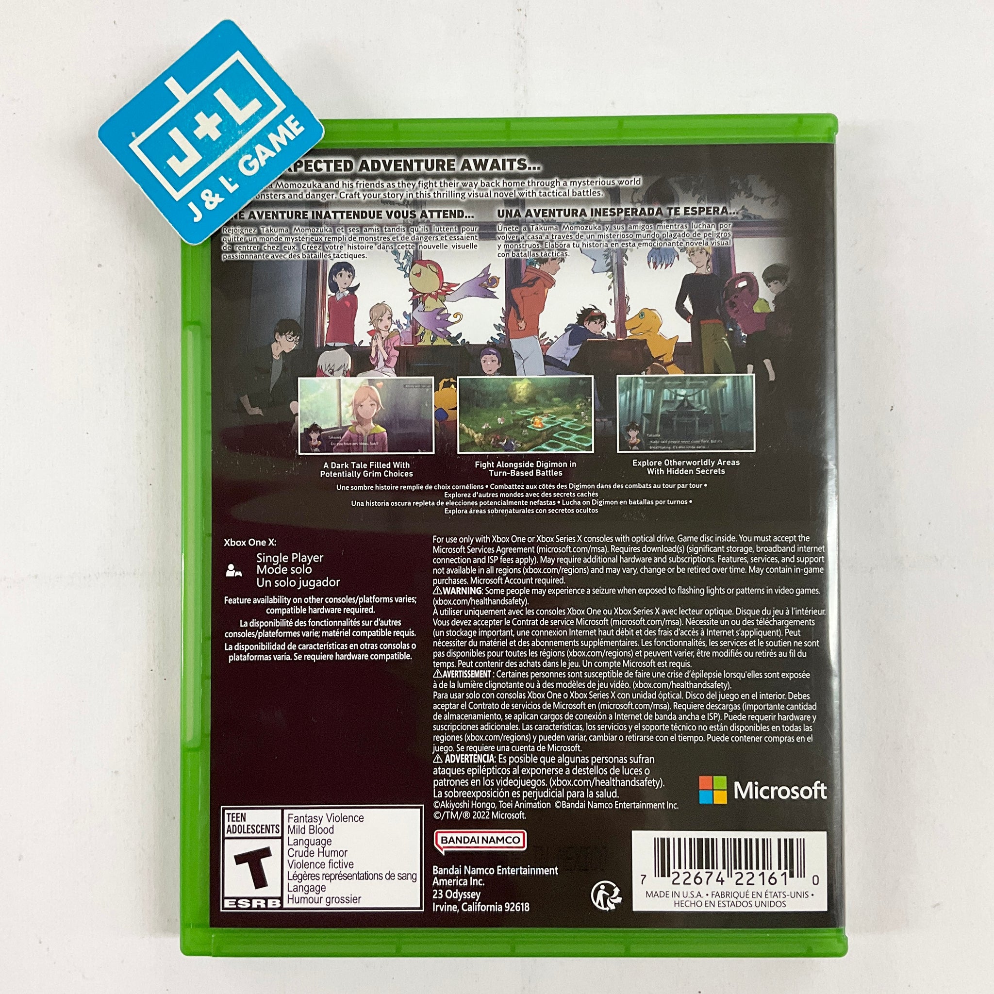 Digimon Survive - (XB1) Xbox One [UNBOXING] – J&L Video Games New York City