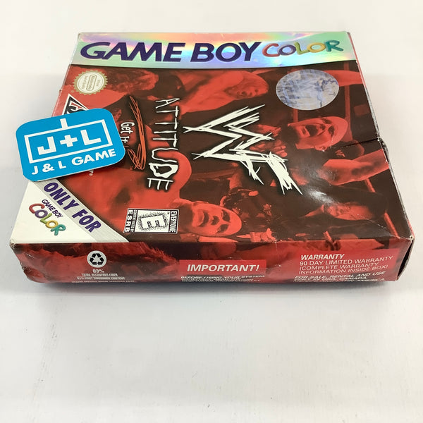 WWF Attitude - (GBC) Game Boy Color [Pre-Owned] – J&L Video Games New ...