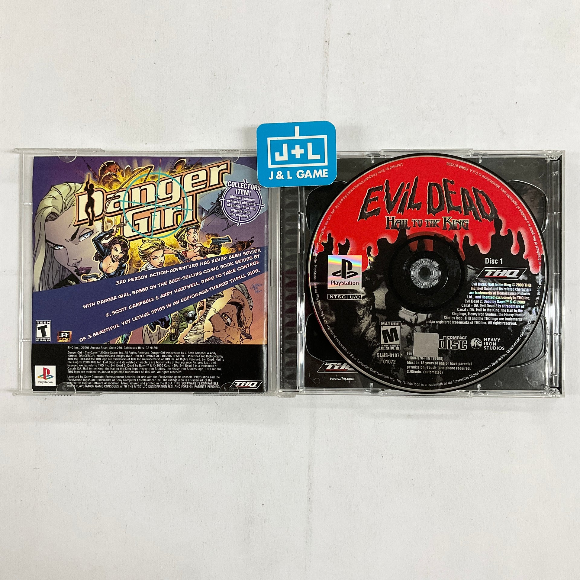 Evil Dead: Hail to the King - (PS1) PlayStation 1 [Pre-Owned] | J&L Game