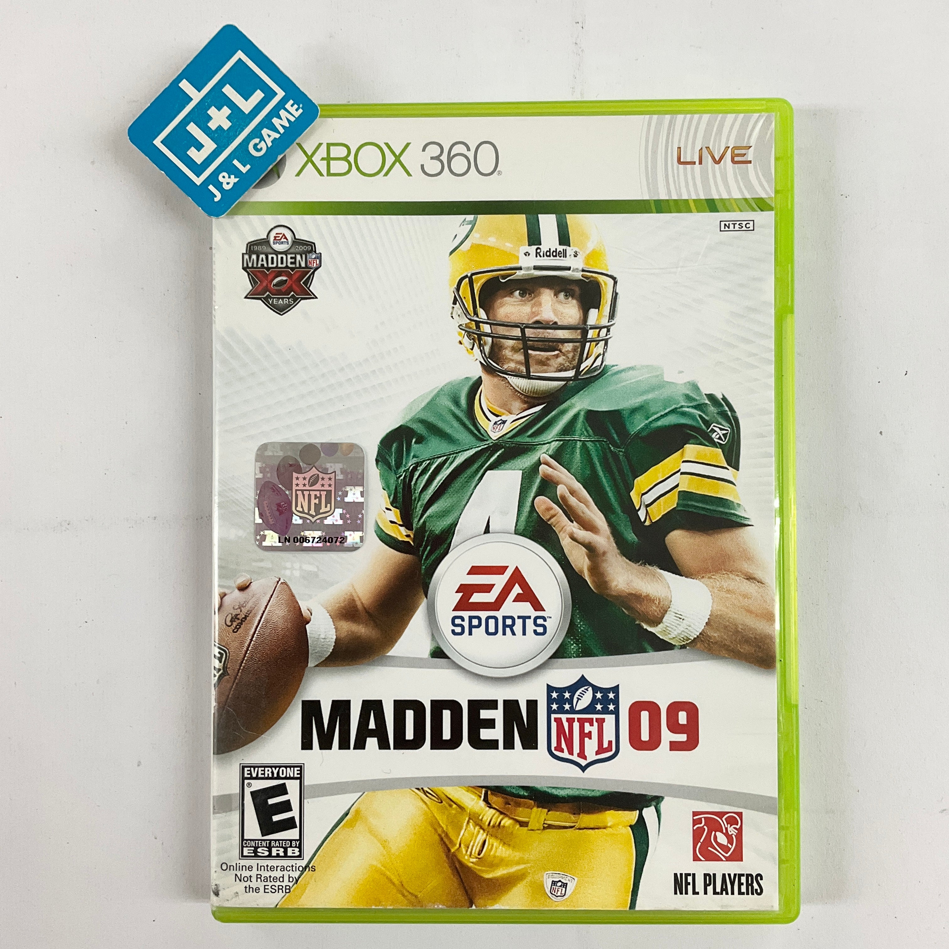 Madden NFL 09 - Xbox 360 [Pre-Owned] | J&L Game