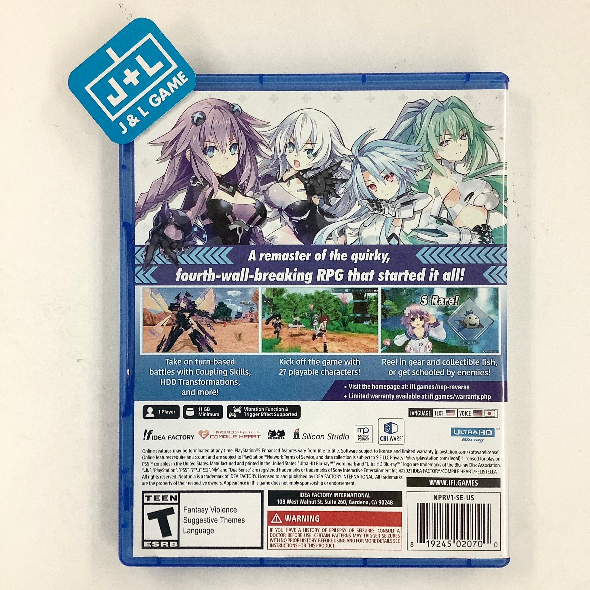 Neptunia ReVerse - (PS5) PlayStation 5 [Pre-Owned] – J&L Video Games ...