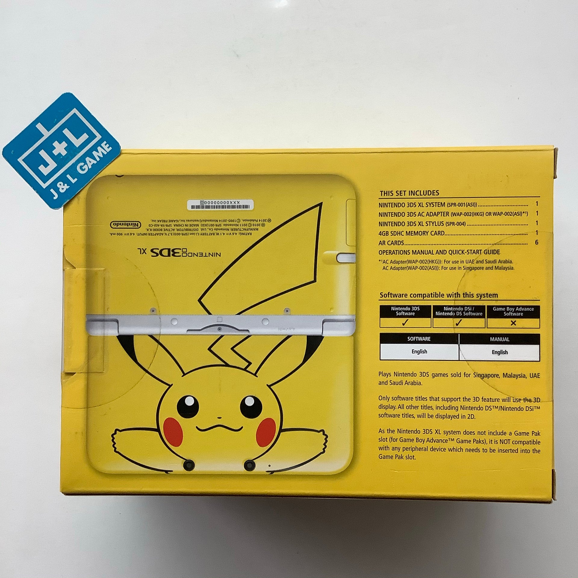 Nintendo 3DS XL Console (Yellow Pikachu Edition) - Nintendo 3DS (World ...