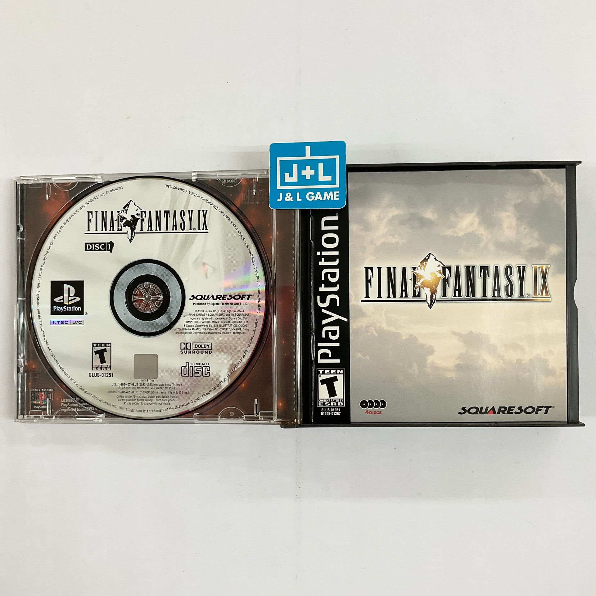 Final Fantasy IX - (PS1) PlayStation 1 [Pre-Owned] | J&L Game