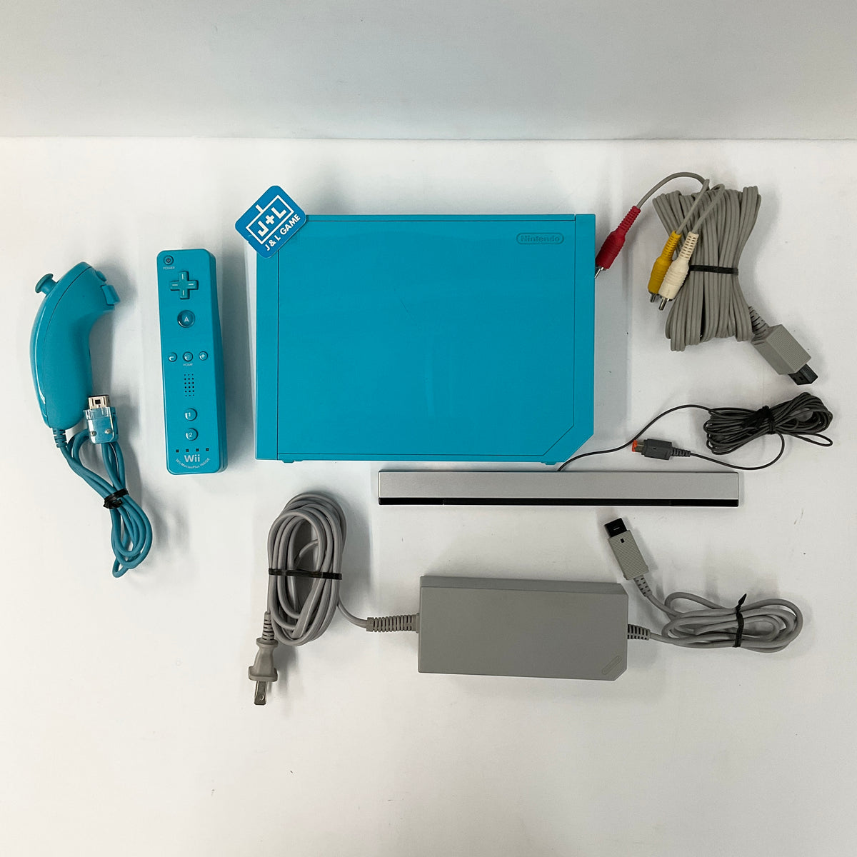 Nintendo Wii Console (Blue) - Nintendo Wii [Pre-Owned] | J&L Game