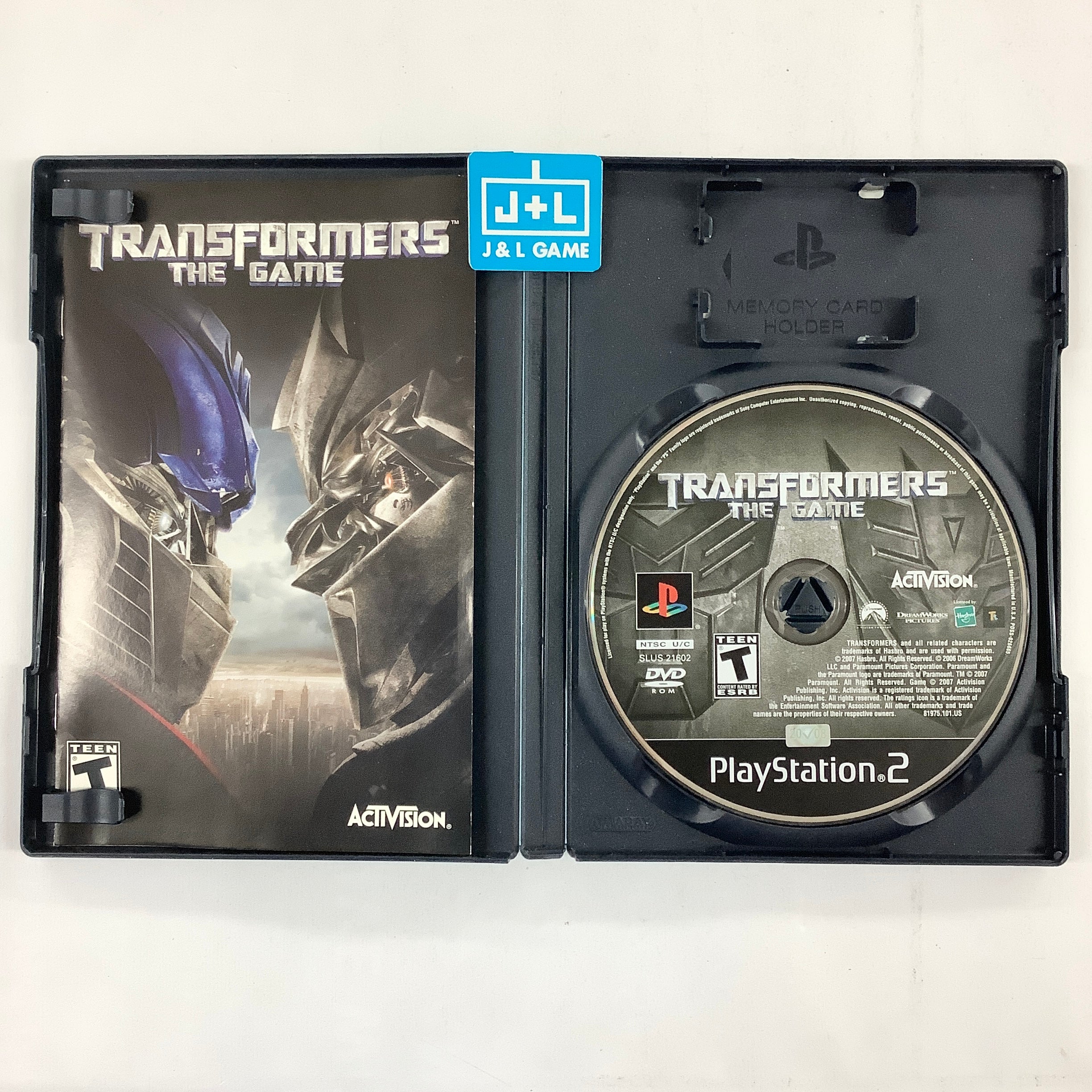 Transformers: The Game - (PS2) PlayStation 2 [Pre-Owned] | J&L Game