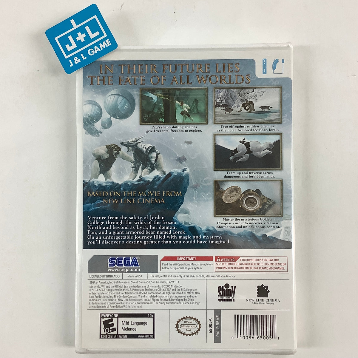 The Golden Compass - Nintendo Wii | J&L Game