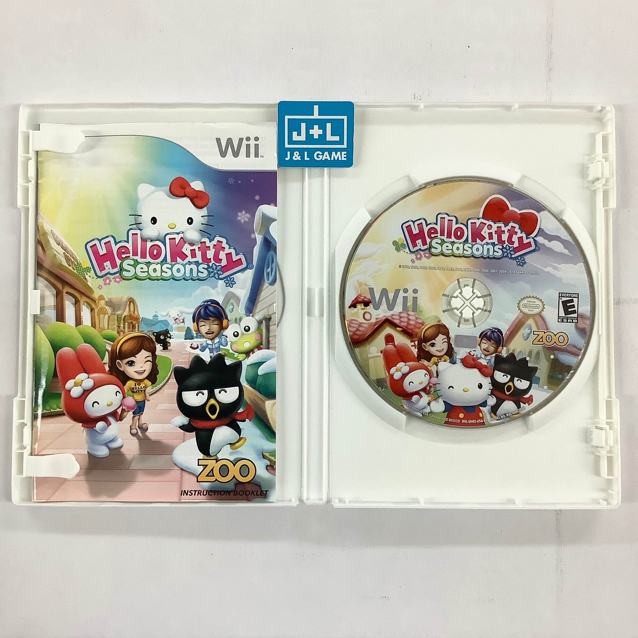 Hello Kitty Seasons - Nintendo Wii [Pre-Owned] – J&L Video Games New ...