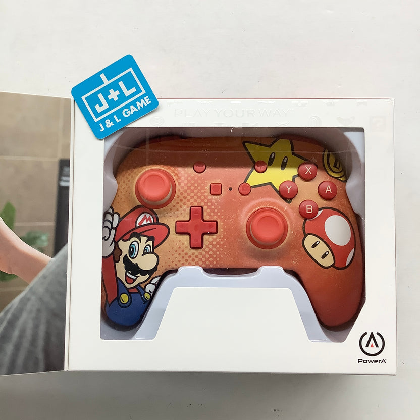 PowerA Enhanced Wired Controller (Mario Vintage) - (NSW) Nintendo Swit ...