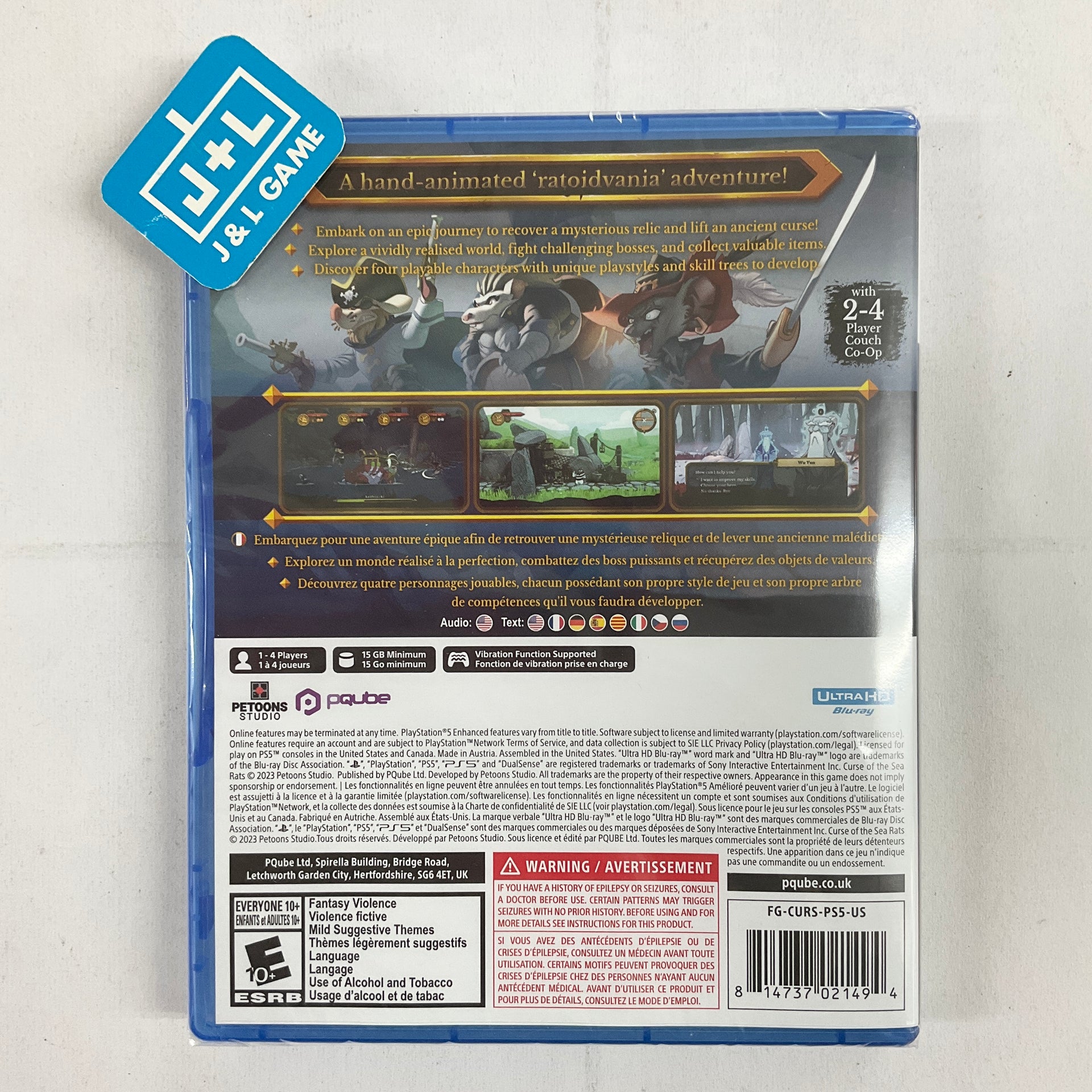 Curse of the Sea Rats - (PS5) PlayStation 5 | J&L Game
