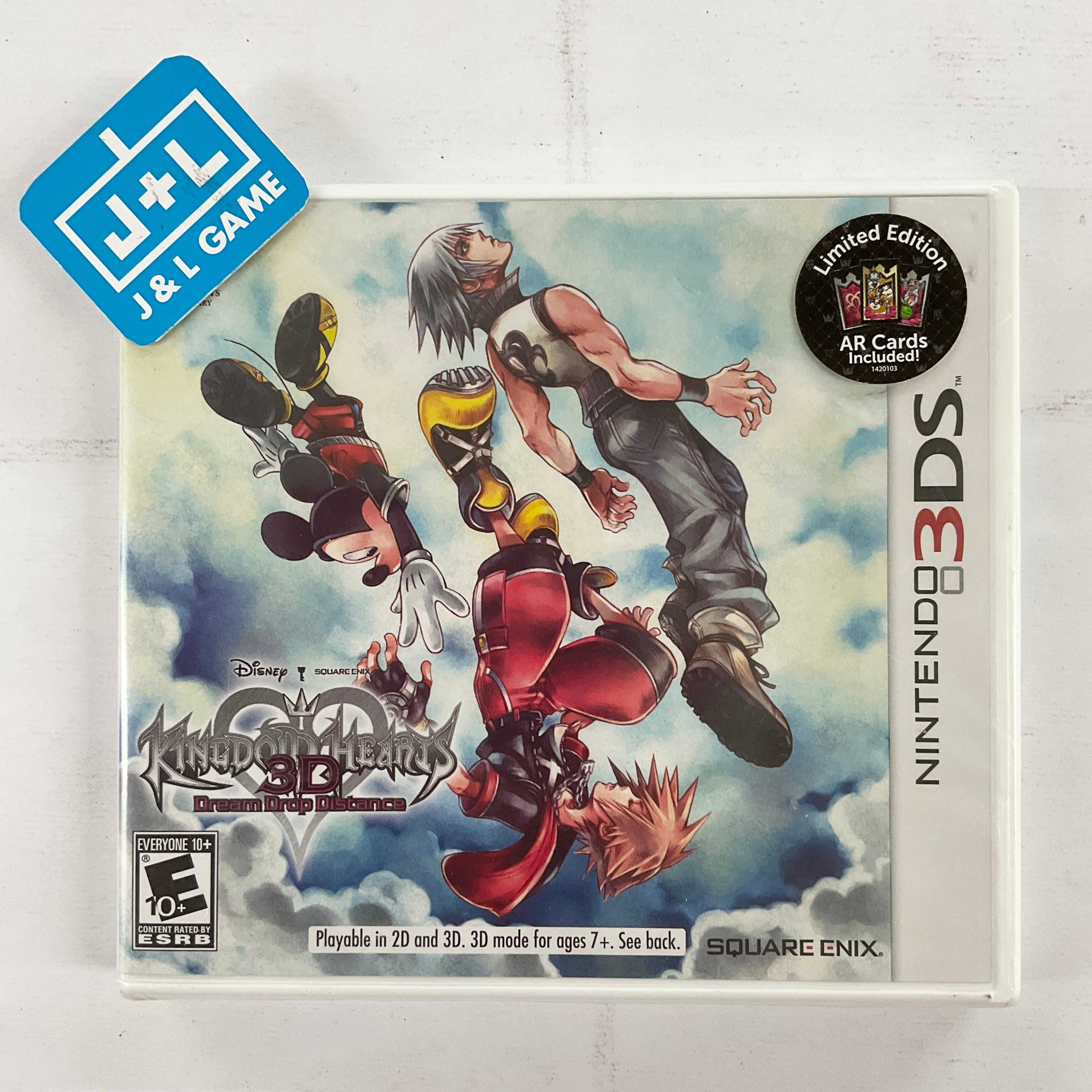 Kingdom Hearts 3D: Dream Drop Distance (Limited Edition with AR Cards ...