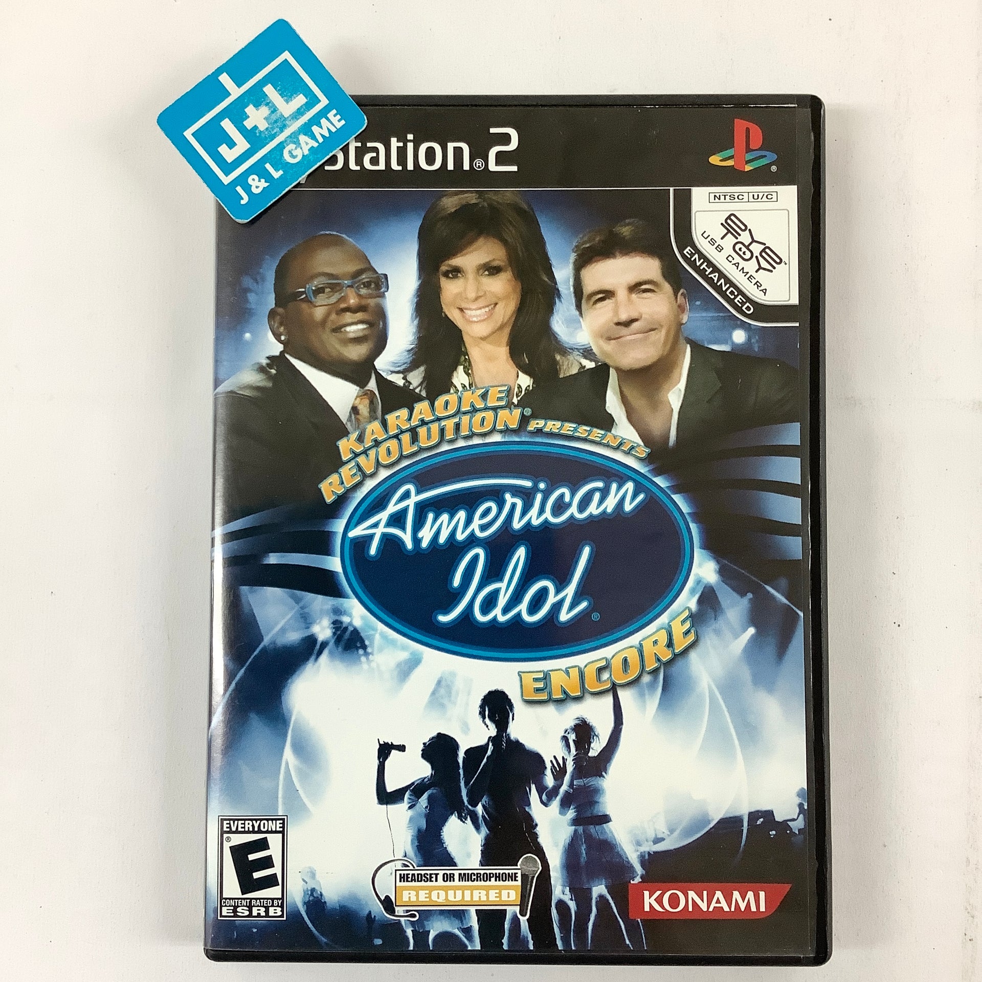 Karaoke Revolution Presents: American Idol Encore - (PS2) PlayStation ...