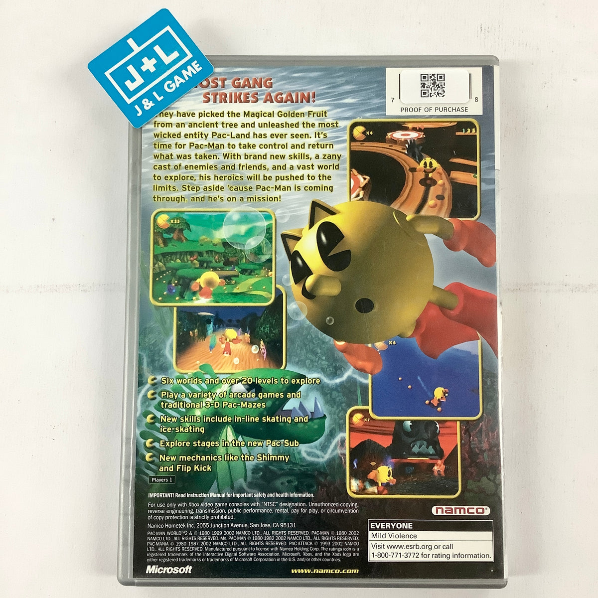 Pac-Man World 2 (Platinum Hits) - (XB) Xbox [Pre-Owned] | J&L Game