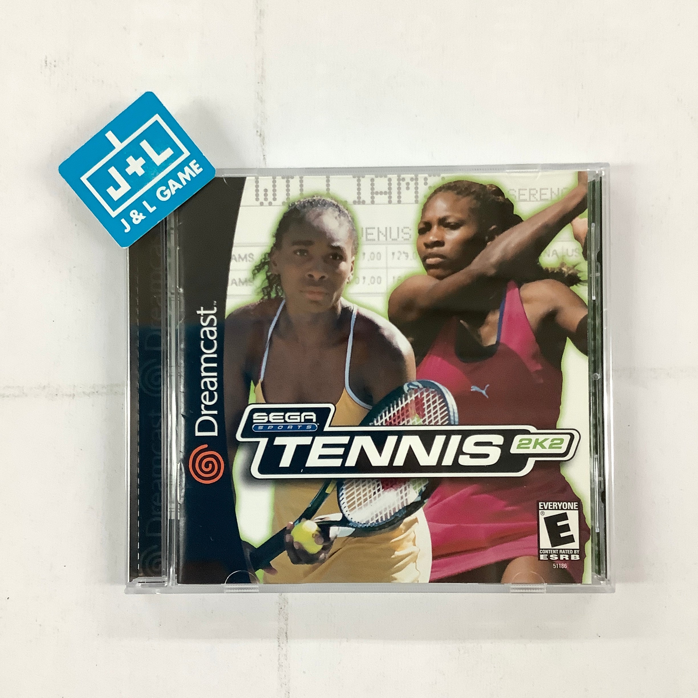 Tennis 2K2 - (DC) SEGA Dreamcast [Pre-Owned] | J&L Game