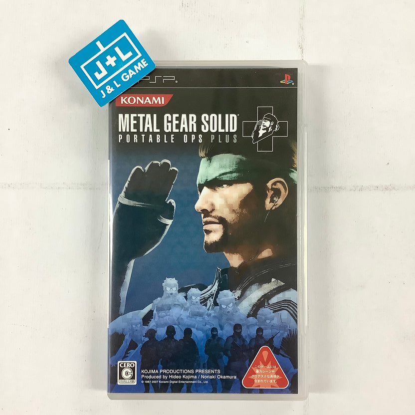 Metal Gear Solid: Portable Ops Plus - Sony PSP [Pre-Owned] (Japanese I ...