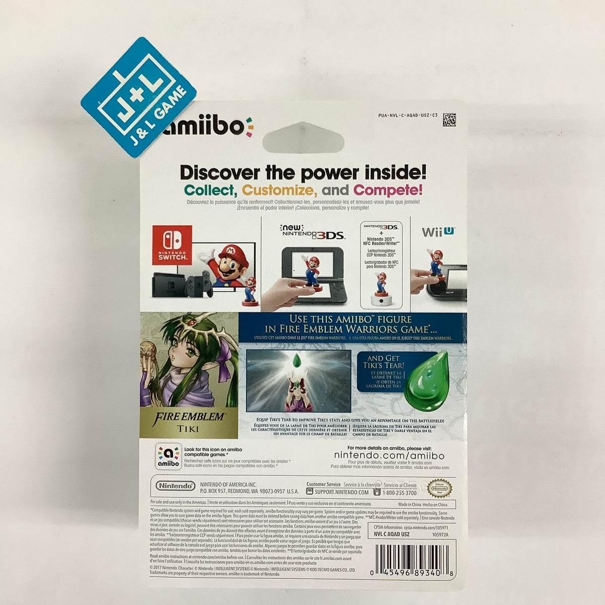 Tiki (Fire Emblem series) - (NSW) Nintendo Switch Amiibo | J&L Game