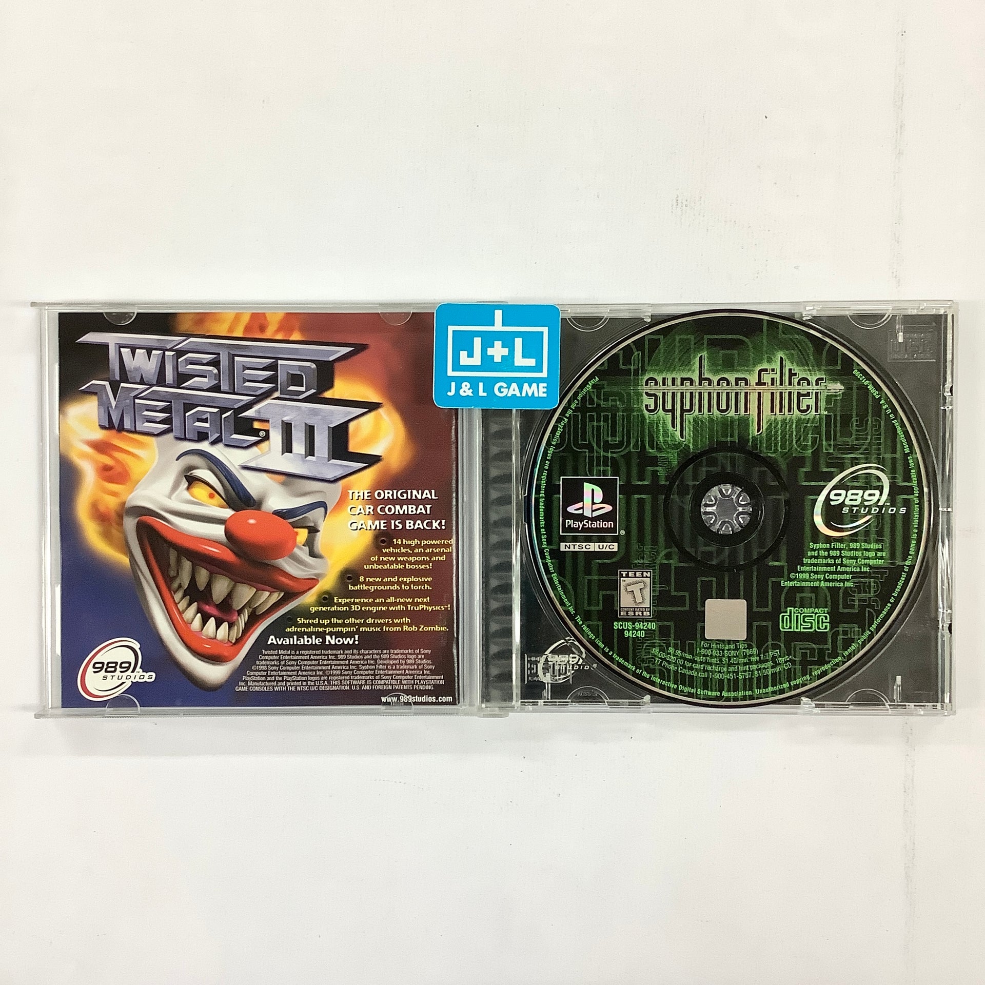 Syphon Filter - (PS1) PlayStation 1 [Pre-Owned] | J&L Game