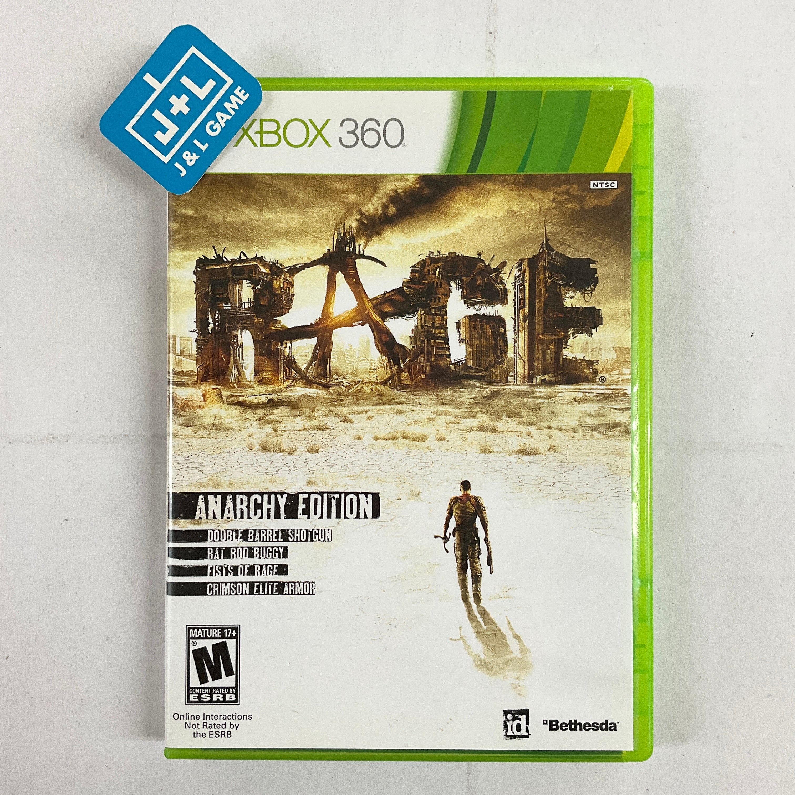 Rage (Anarchy Edition) - Xbox 360 [Pre-Owned] | J&L Game