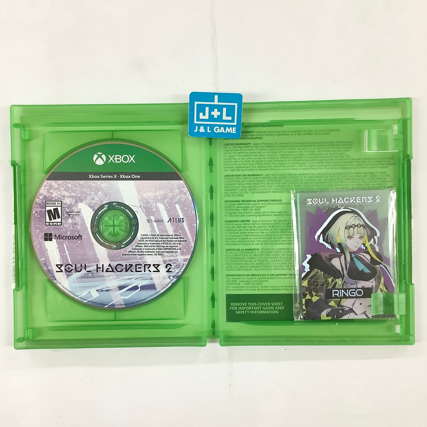 Soul Hackers 2: Launch Edition - (XSX) Xbox Series X [UNBOXING] | J&L Game