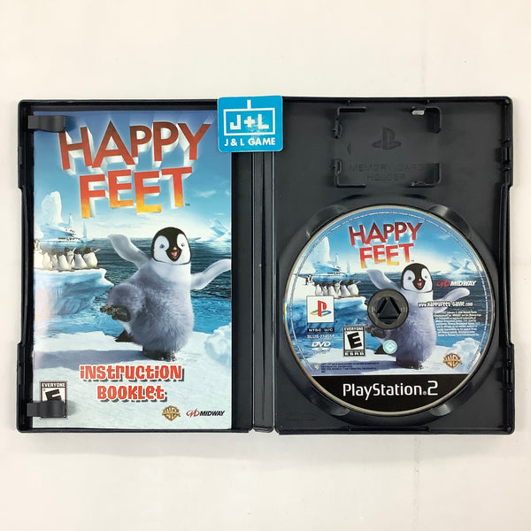 Happy Feet - (PS2) PlayStation 2 [Pre-Owned] – J&L Video Games New York ...