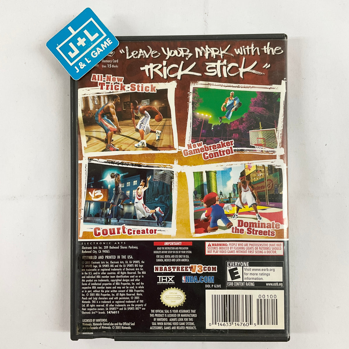 NBA Street V3 - (GC) GameCube [Pre-Owned] | J&L Game