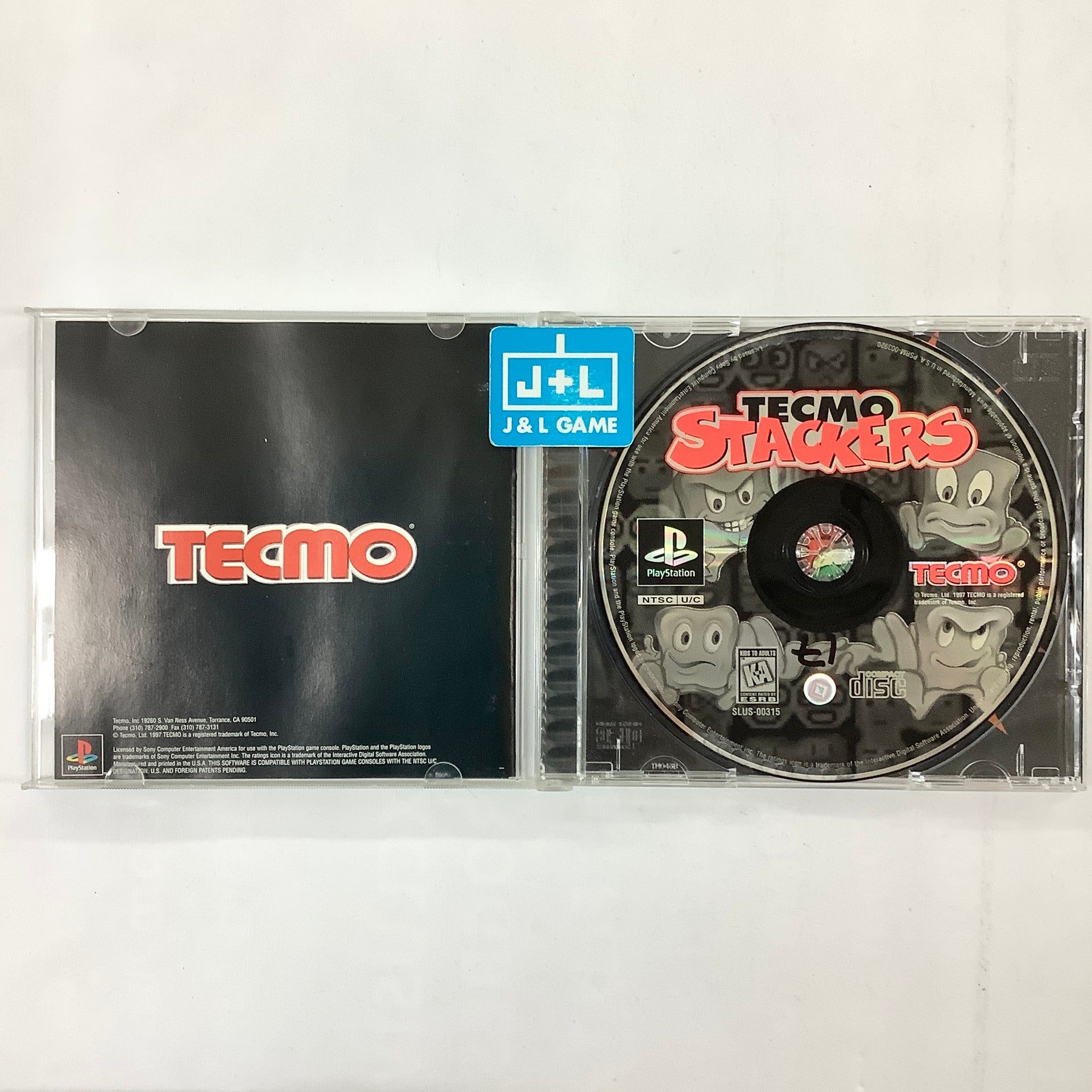 Tecmo Stackers - (PS1) PlayStation 1 [Pre-Owned] | J&L Game