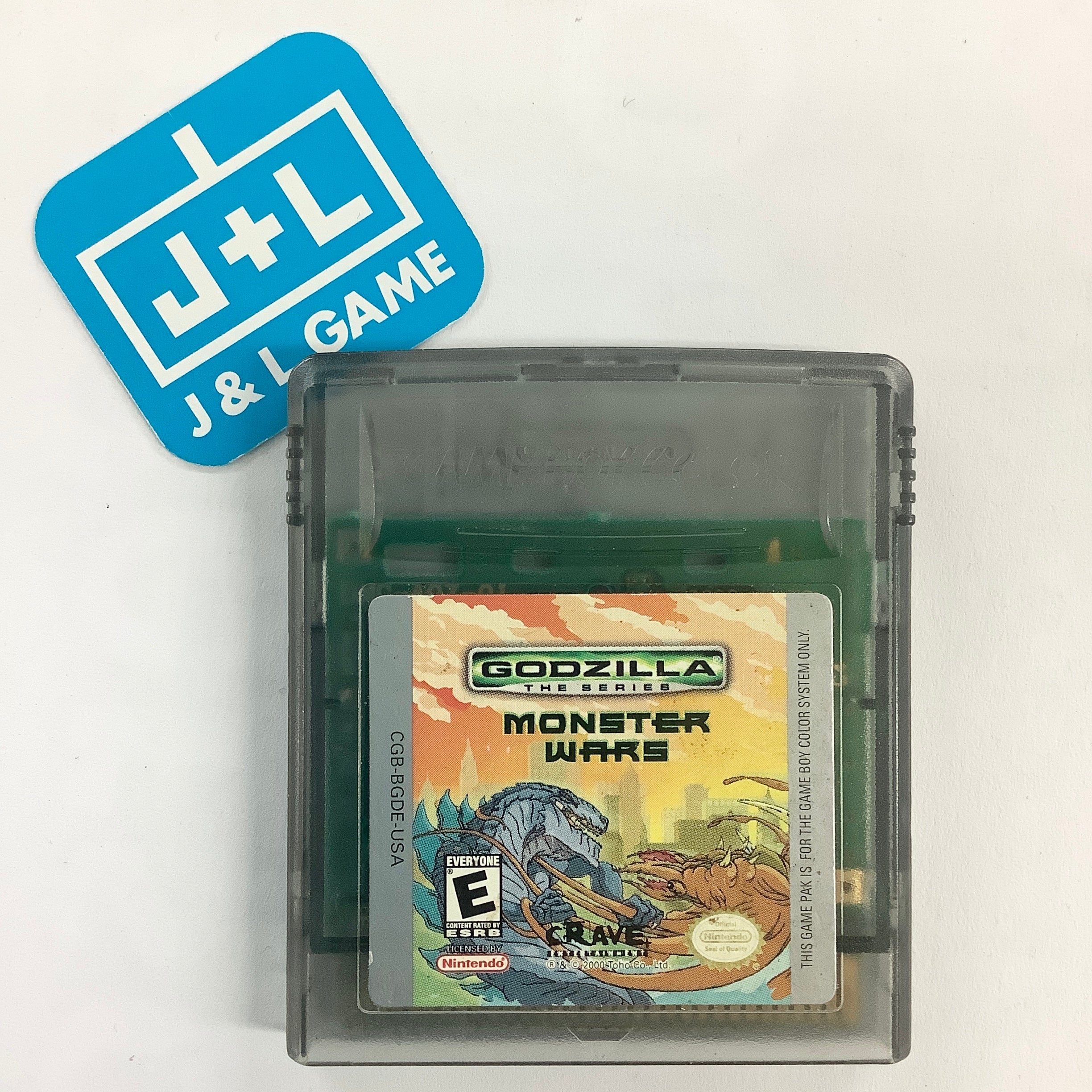 Godzilla the Series: Monster Wars - (GBC) Game Boy Color [Pre-Owned ...