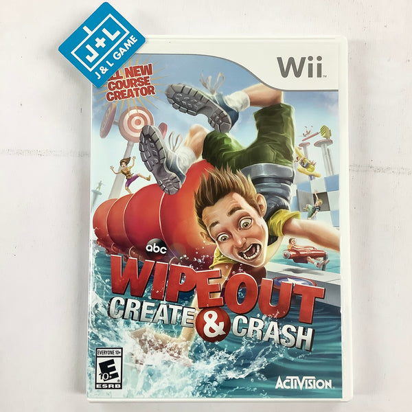 Wipeout: Create & Crash - Nintendo Wii [Pre-Owned] – J&L Video Games ...