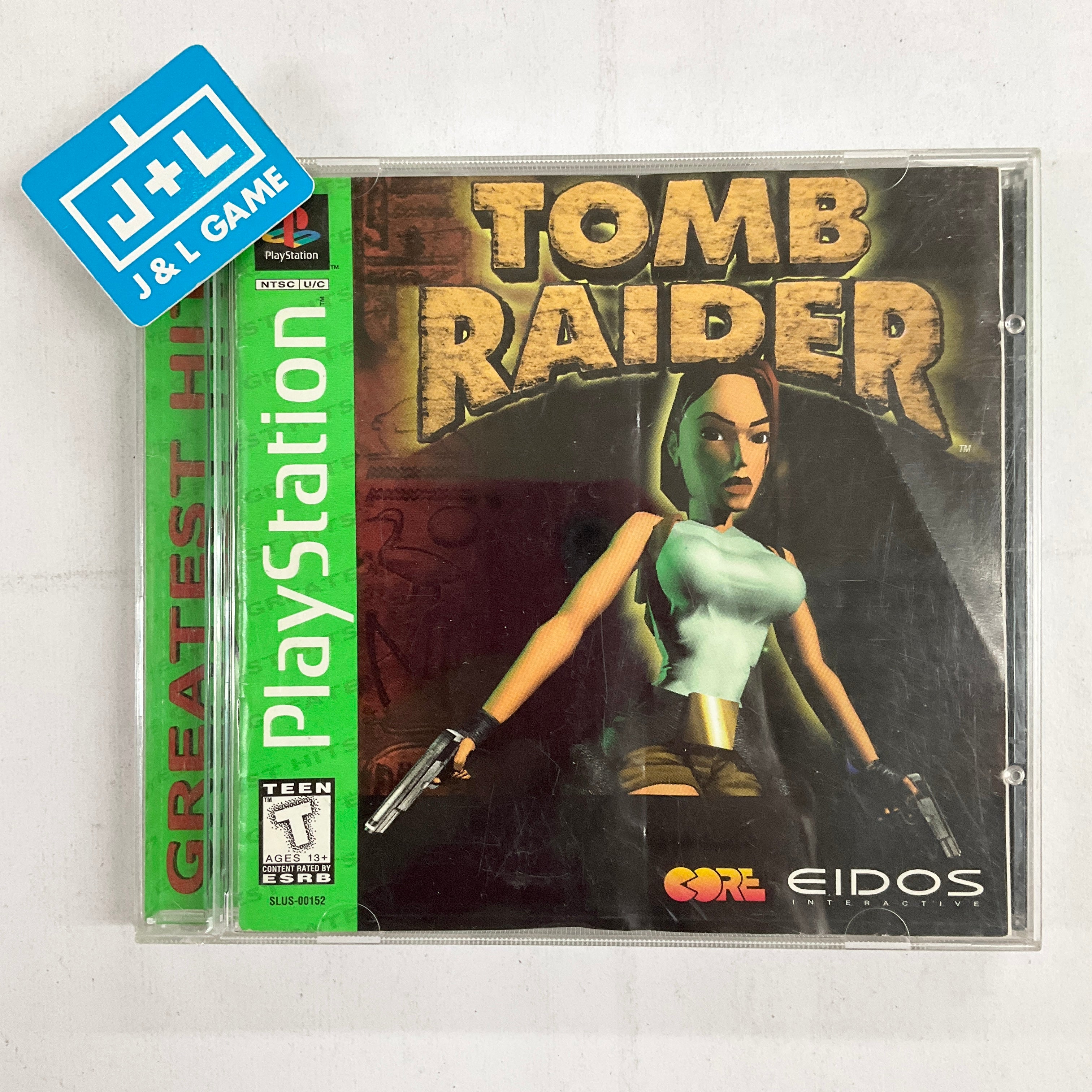 Tomb Raider (Greatest Hits) - (PS1) PlayStation 1 [Pre-Owned] | J&L Game