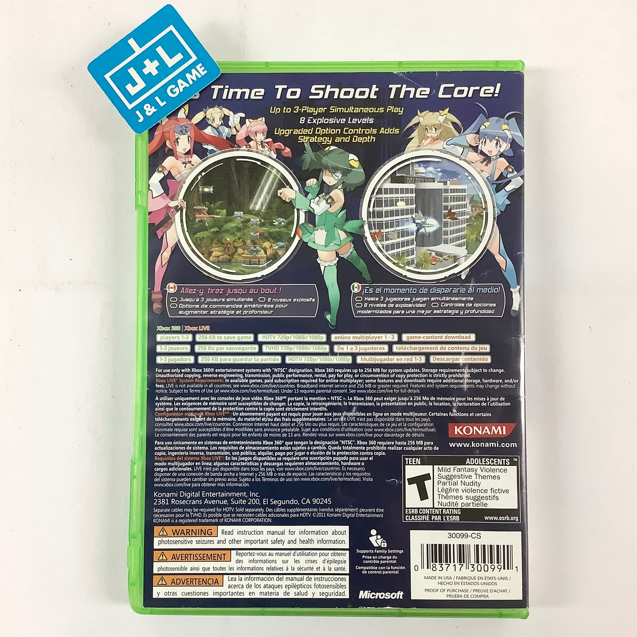 Otomedius Excellent - Xbox 360 [Pre-Owned] – J&L Video Games New York City