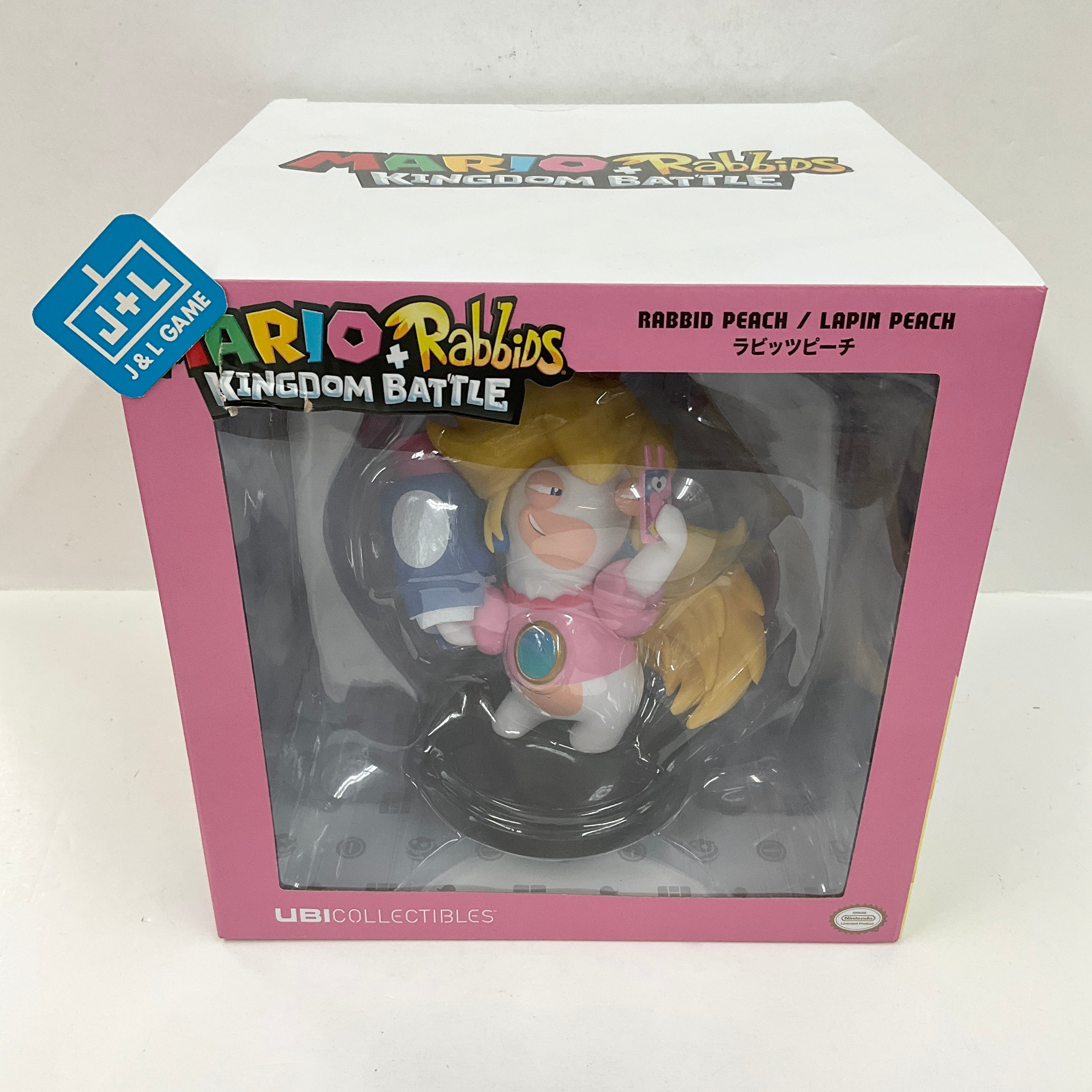 Mario + Rabbids Kingdom Battle Rabbid Peach 6" Figure | J&L Game