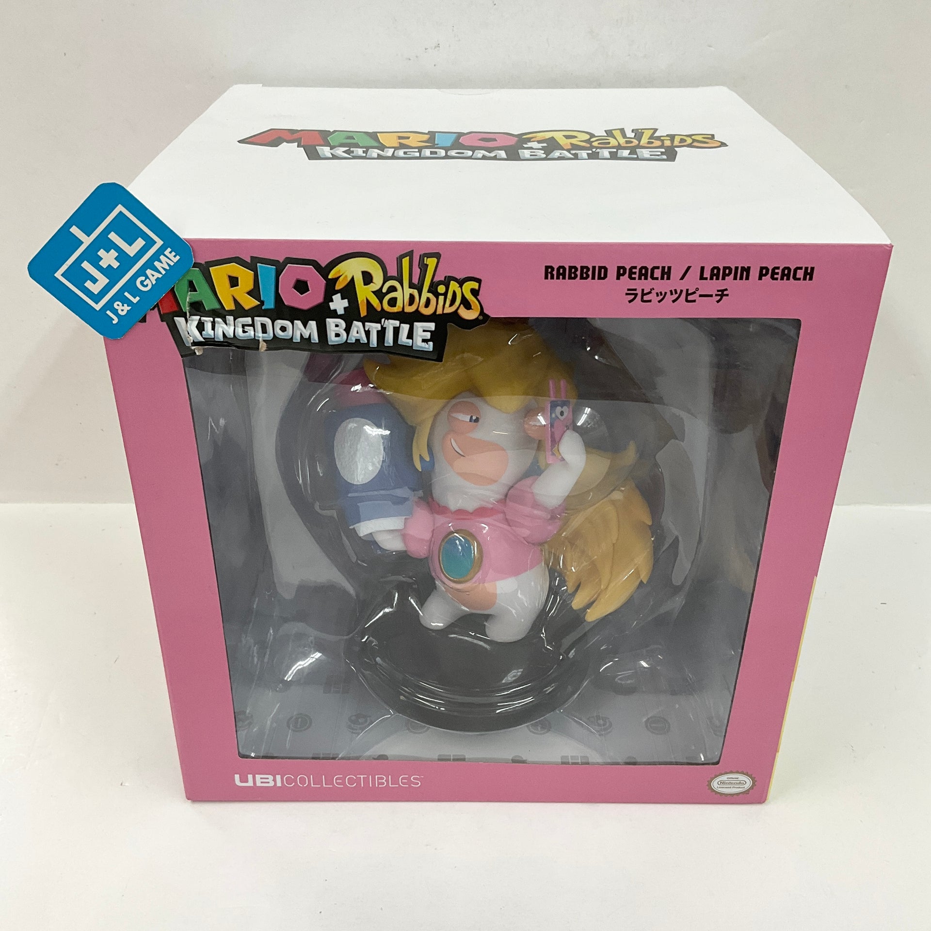 Mario + Rabbids Kingdom Battle Rabbid Peach 6" Figure | J&L Game