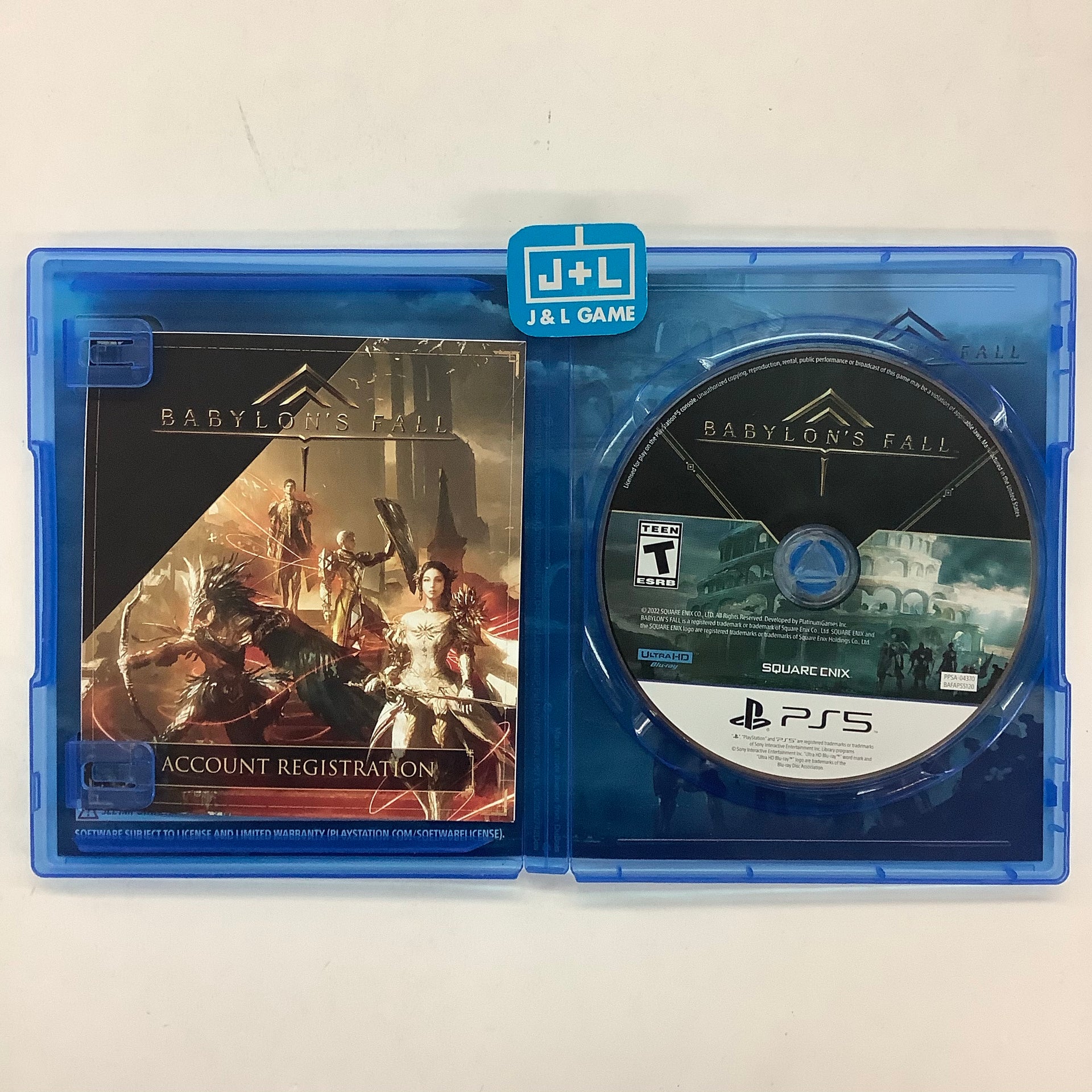 Babylon’s Fall - (PS5) PlayStation 5 [UNBOXING] | J&L Game