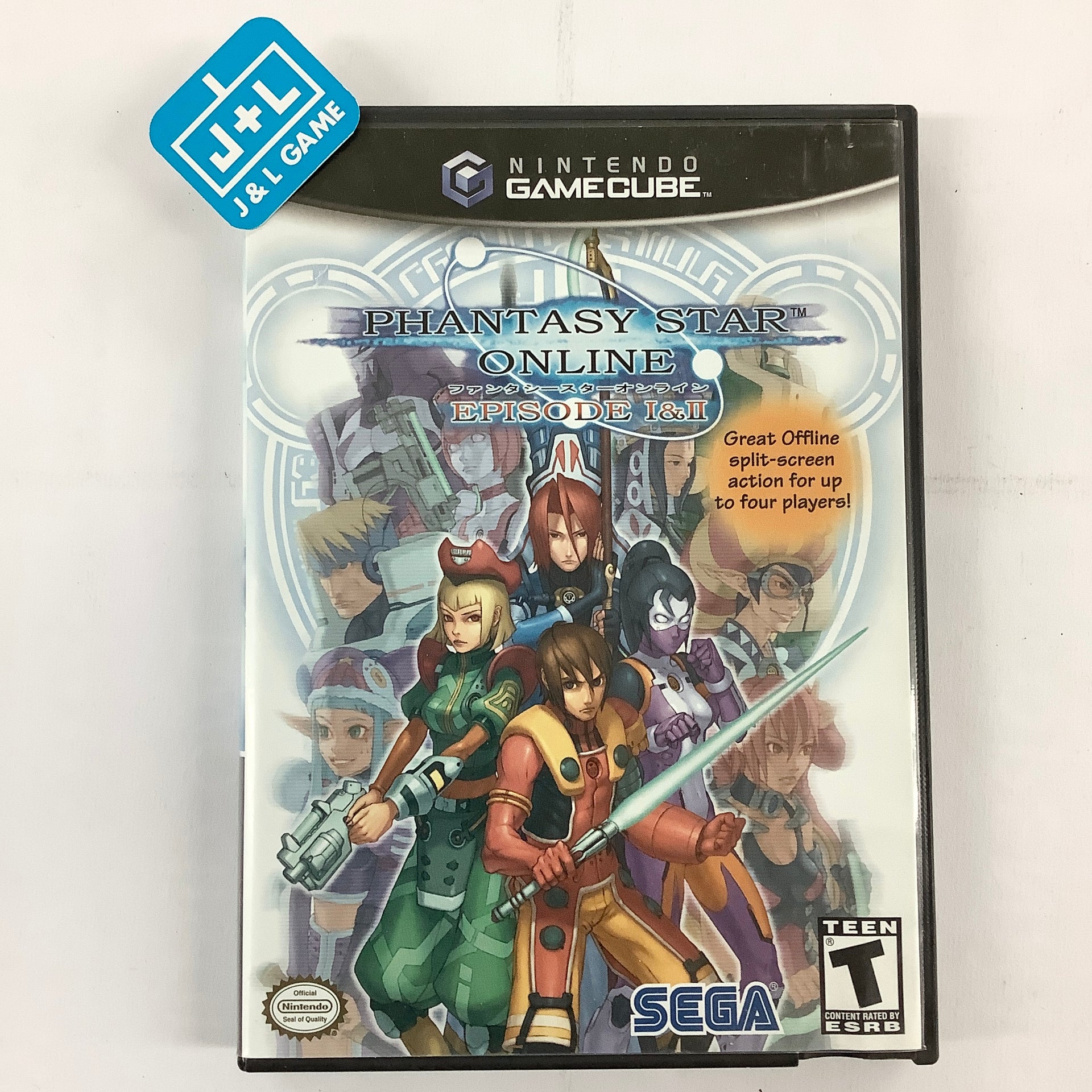 Phantasy Star Online Episode I & II - (GC) GameCube [Pre-Owned] | J&L Game