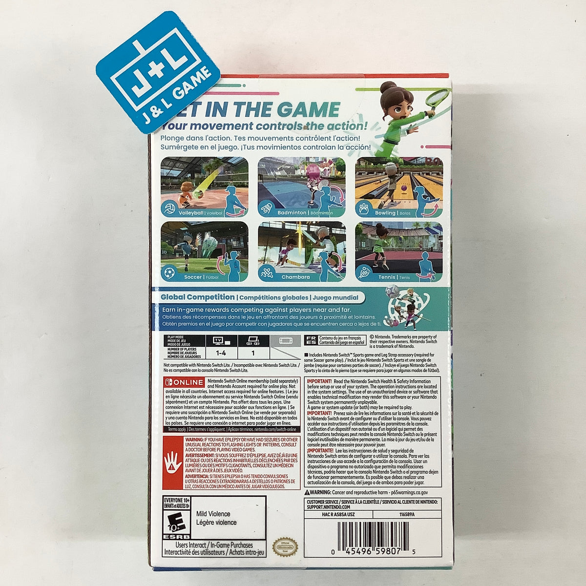 Nintendo Switch Sports - (NSW) Nintendo Switch | J&L Game