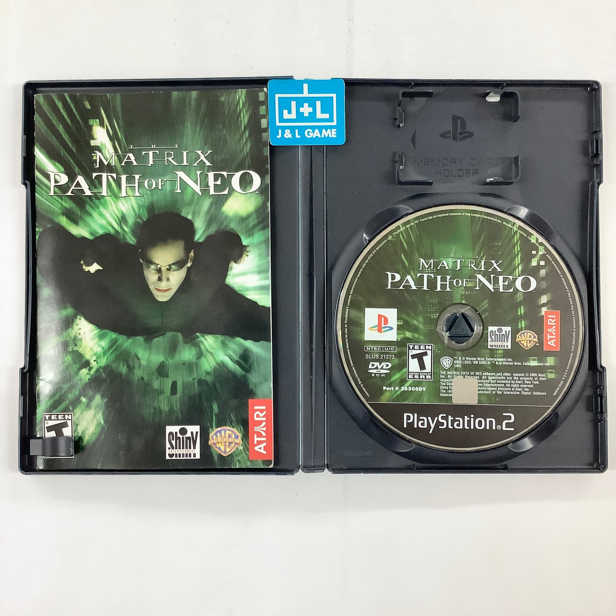 The Matrix: Path of Neo - (PS2) PlayStation 2 [Pre-Owned] – J&L Video ...