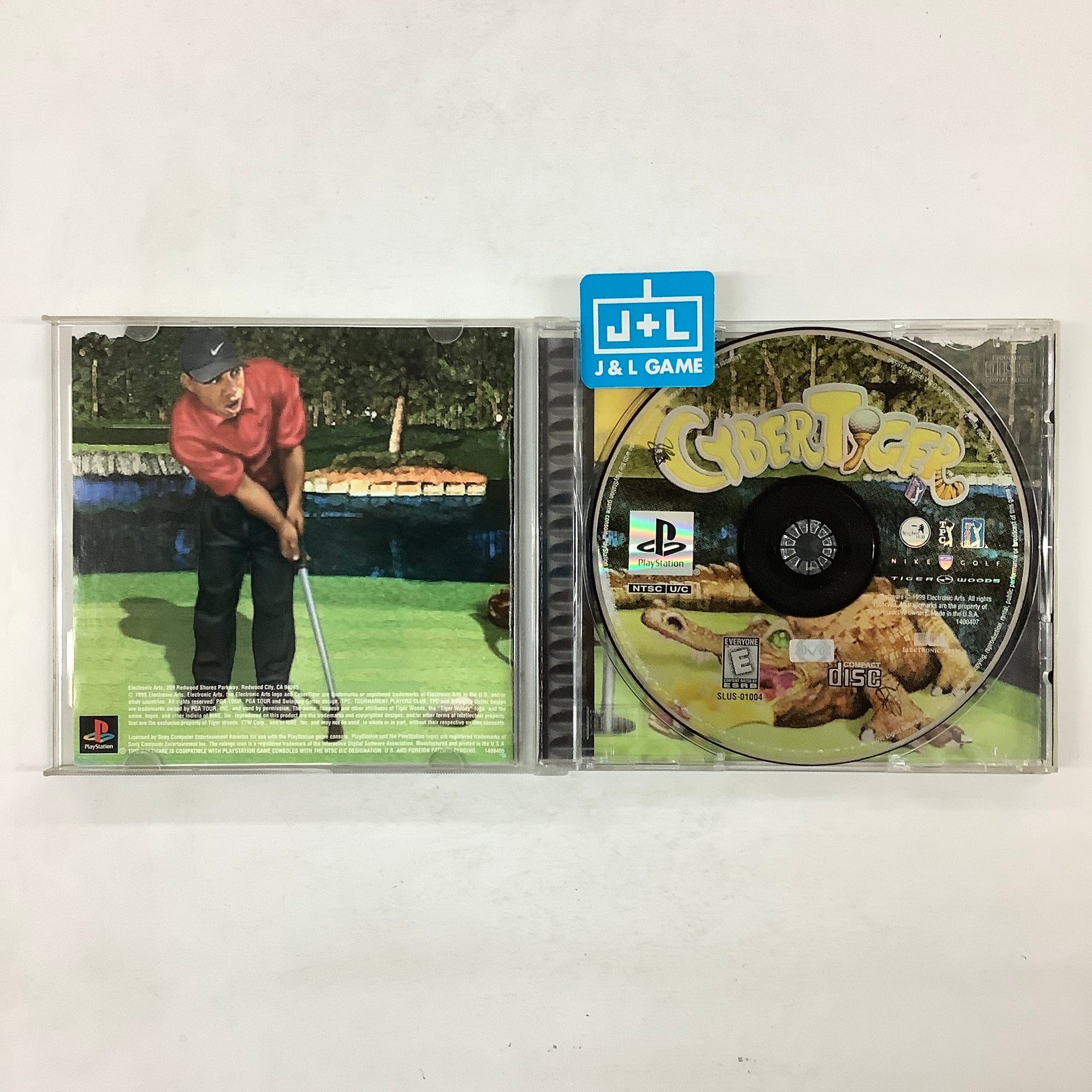 CyberTiger - (PS1) PlayStation 1 [Pre-Owned] | J&L Game
