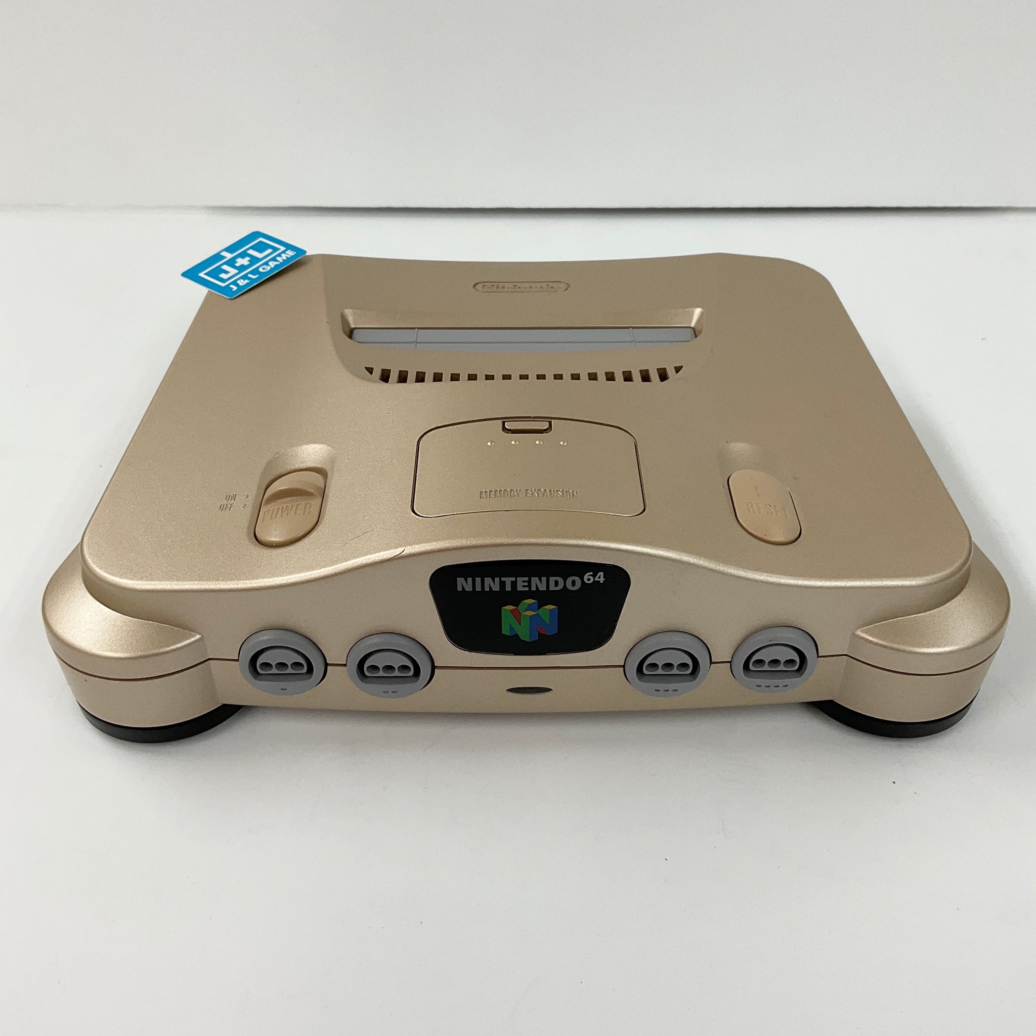 Nintendo 64 Hardware Console (Gold) - (N64) Nintendo 64 [Pre-Owned] – J ...
