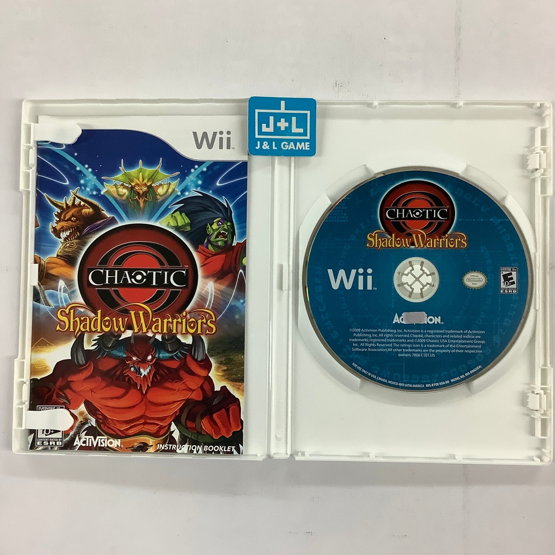 Chaotic: Shadow Warriors - Nintendo Wii [Pre-Owned] | J&L Game