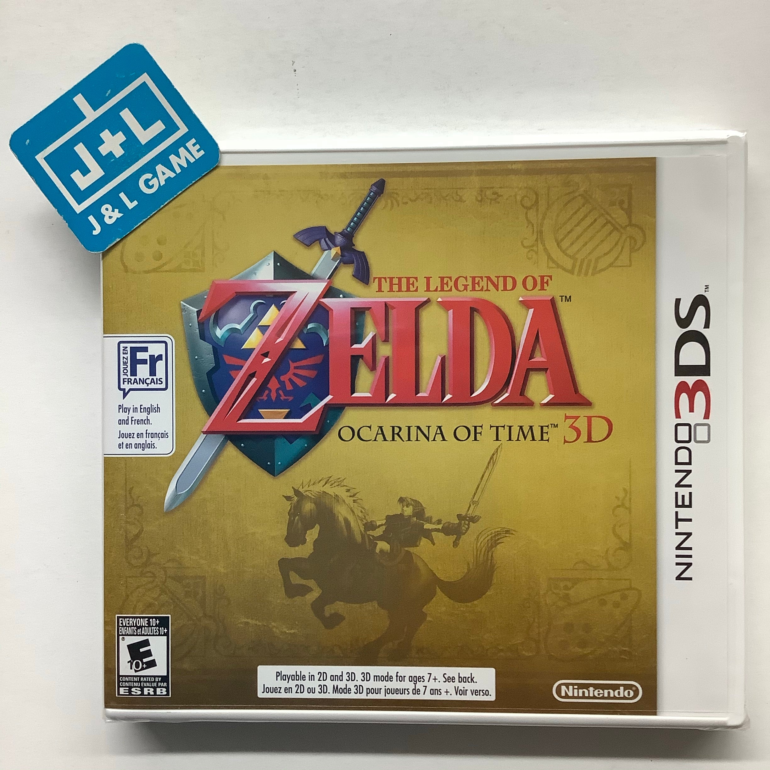 The Legend of Zelda: Ocarina of Time 3D - Nintendo 3DS (FR) | J&L Game