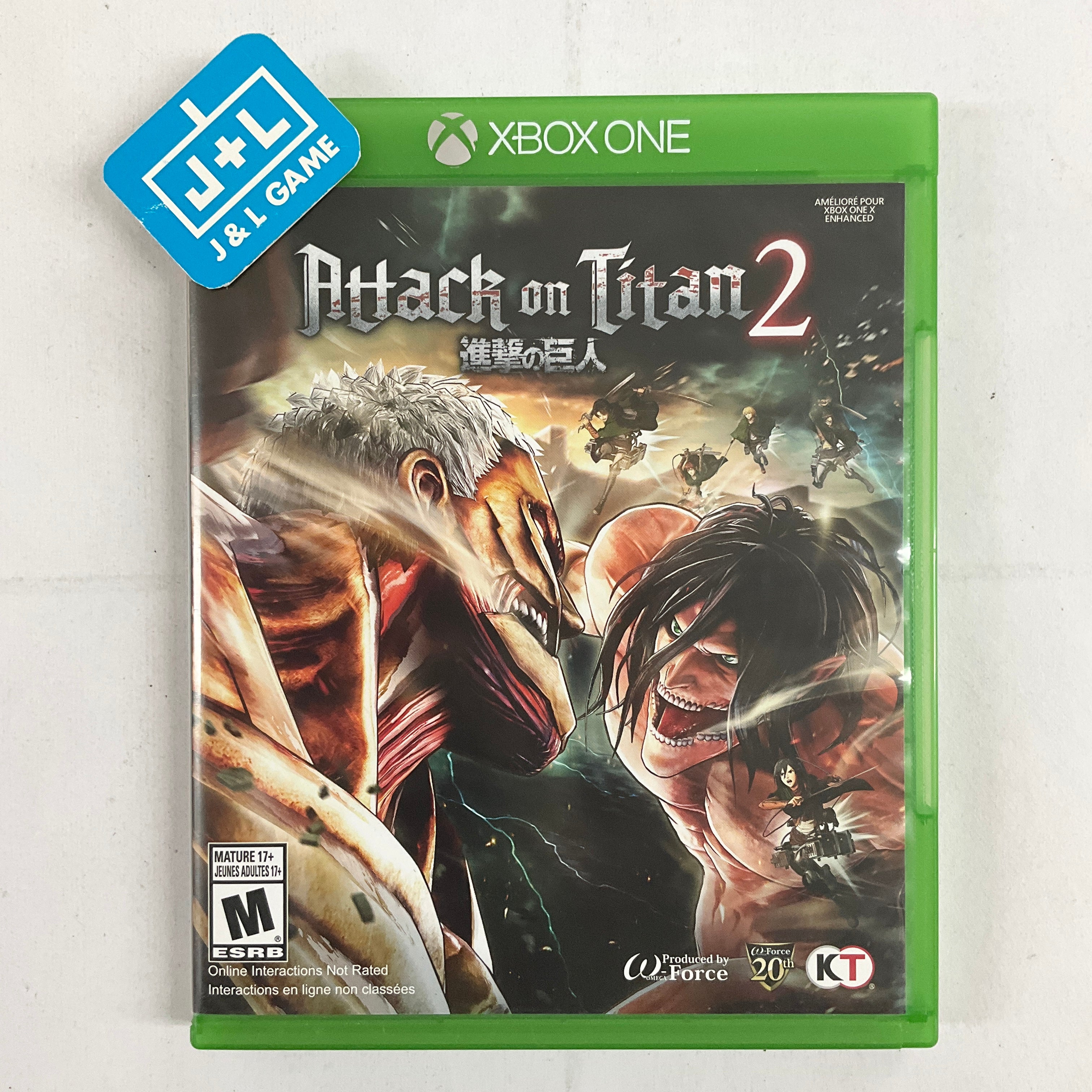 Attack on Titan 2 - (XB1) Xbox One [Pre-Owned] | J&L Game
