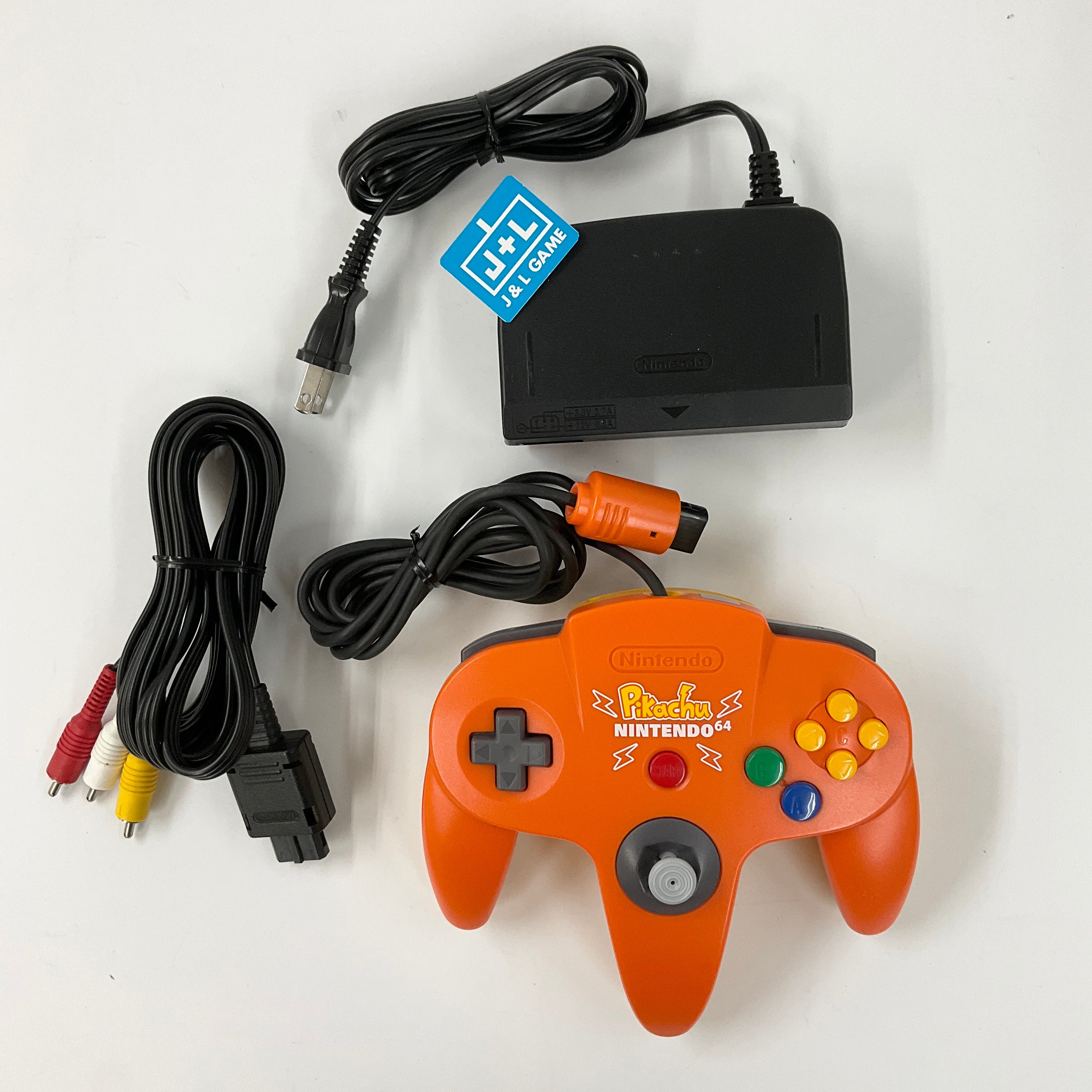 Nintendo 64 Hardware Console (Pikachu Edition) (Orange and Yellow ...
