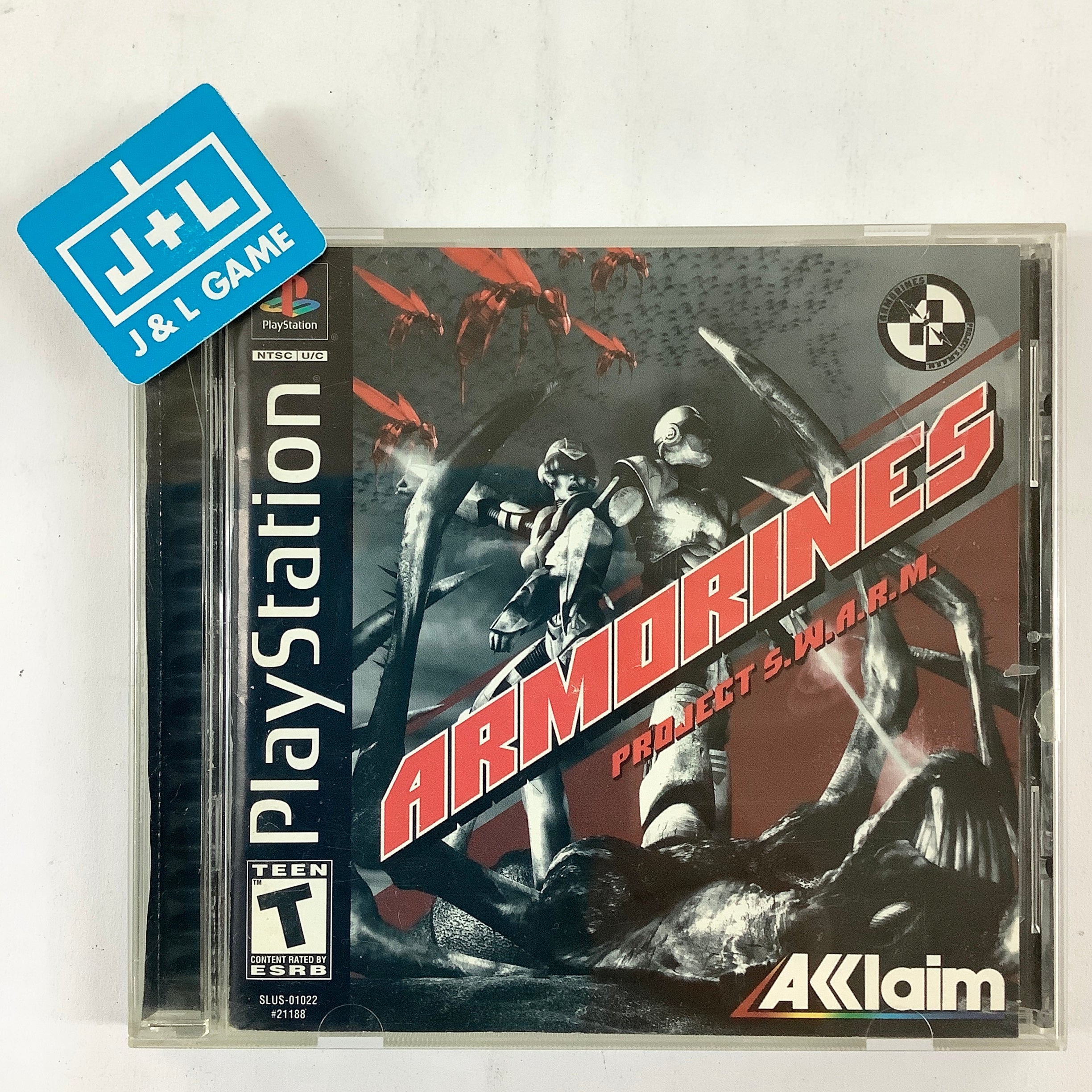 Armorines: Project S.W.A.R.M. - (PS1) PlayStation 1 [Pre-Owned] | J&L Game
