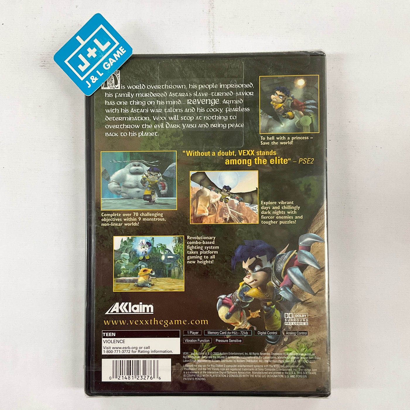 Vexx - (PS2) PlayStation 2 | J&L Game