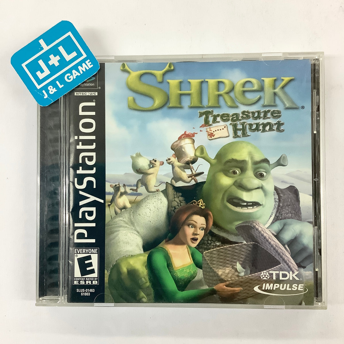 Shrek Treasure Hunt - (PS1) PlayStation 1 [Pre-Owned] | J&L Game