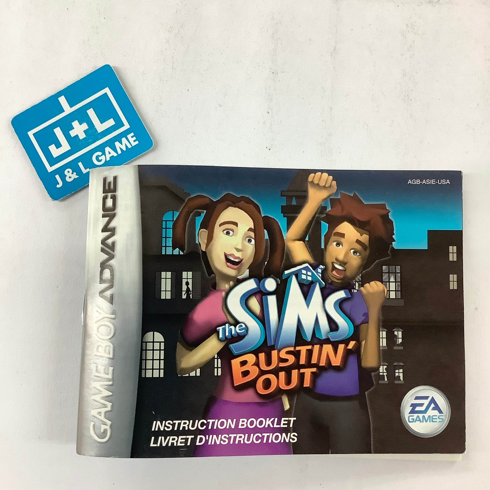 The Sims Bustin' Out - (GBA) Game Boy Advance [Pre-Owned] – J&L Video Games New York City