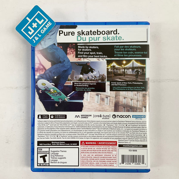 Session: Skate Sim - (PS5) PlayStation 5 [UNBOXING] – J&L Video Games ...