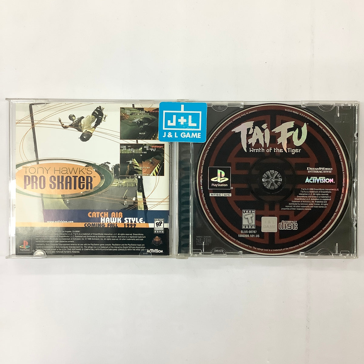 T'ai Fu: Wrath of the Tiger - (PS1) PlayStation 1 [Pre-Owned] | J&L Game