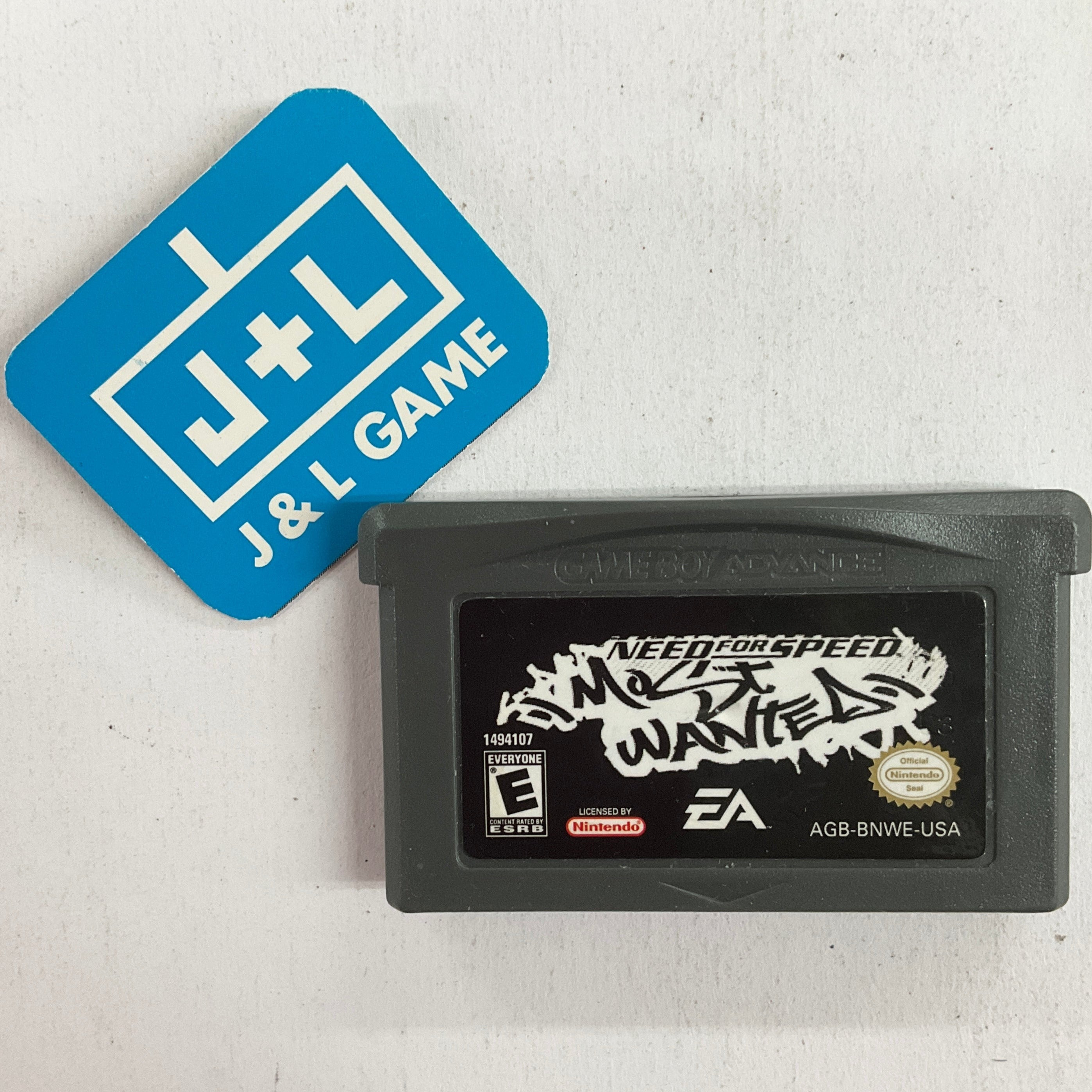 Need for Speed: Most Wanted - (GBA) Game Boy Advance [Pre-Owned] | J&L Game