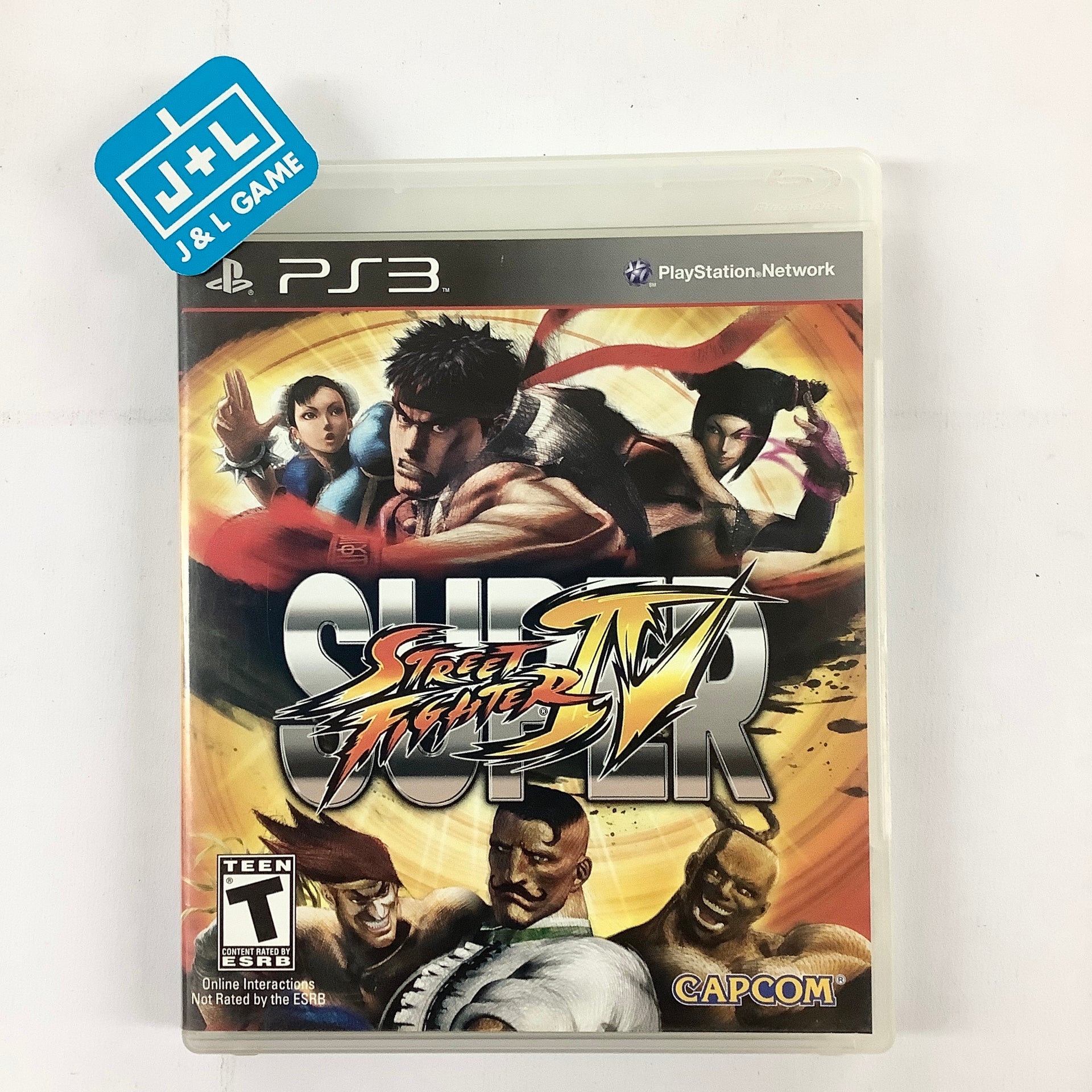 Super Street Fighter IV - (PS3) PlayStation 3 [Pre-Owned] | J&L Game