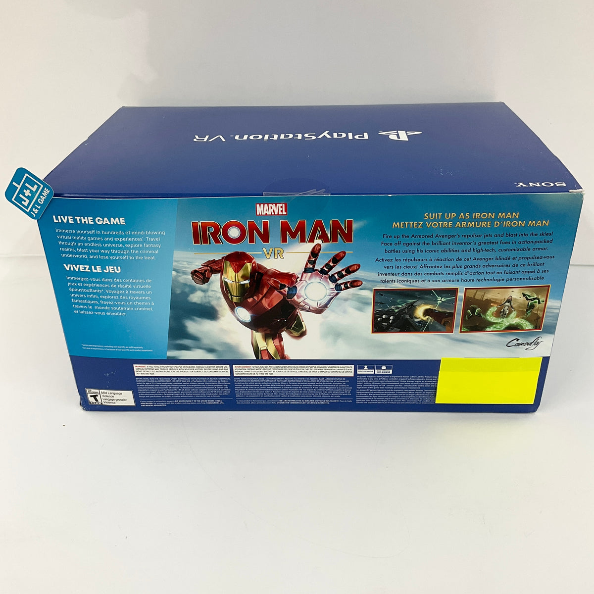 SONY PlayStation 4 VR Marvel's Iron Man VR Bundle - (PS4) PlayStation ...